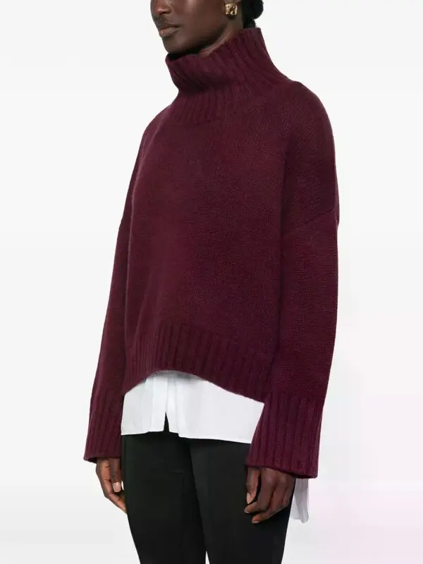 SHUSHU/TONG Stripe-pattern Sweater