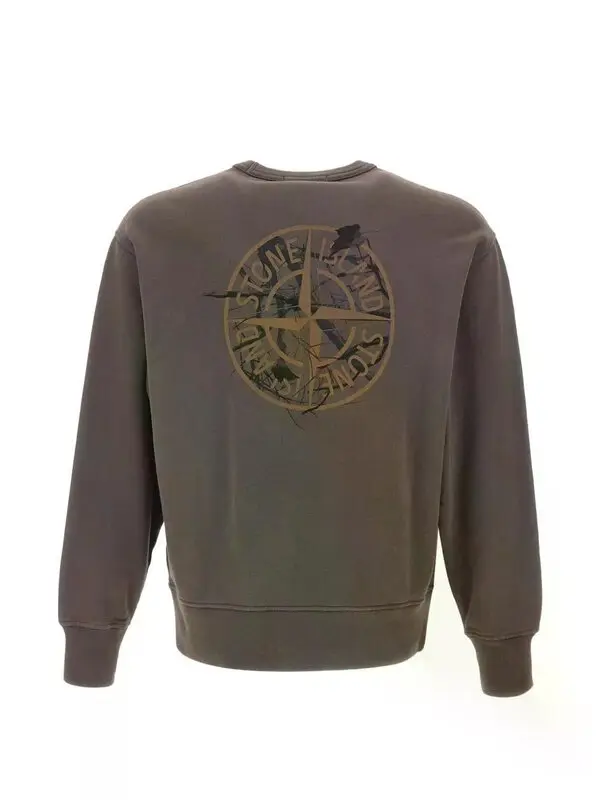 Stone Island Logo-print Sweatshirt