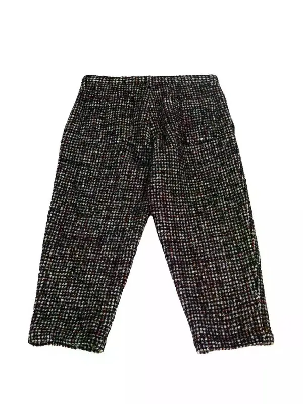 Comme Des Garçons Houndstooth Pleat Trousers