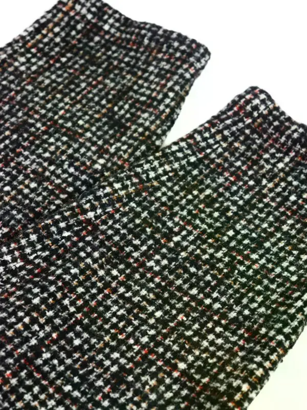 Comme Des Garçons Houndstooth Pleat Trousers