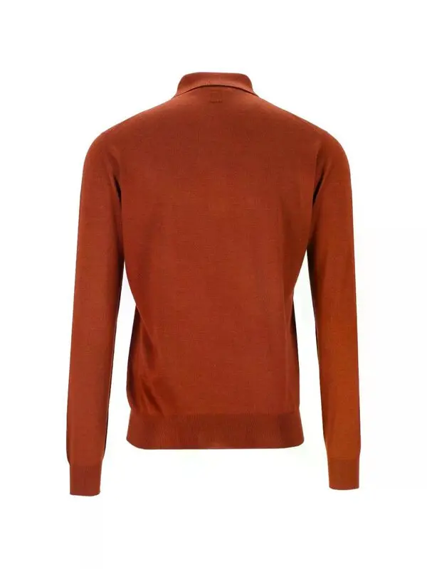 Fedeli Long-sleeve Polo Shirt