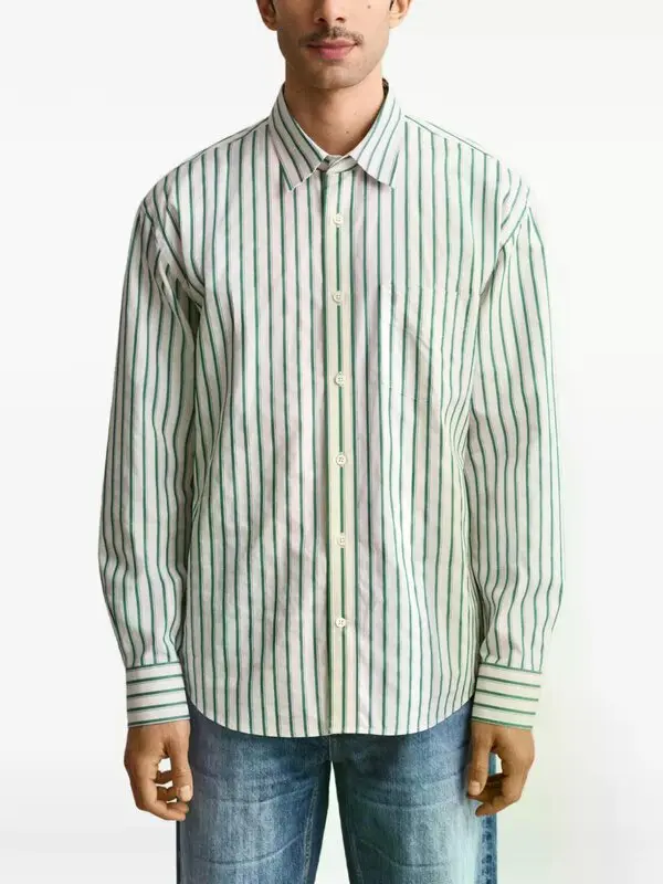 Gant Striped Cotton Shirt