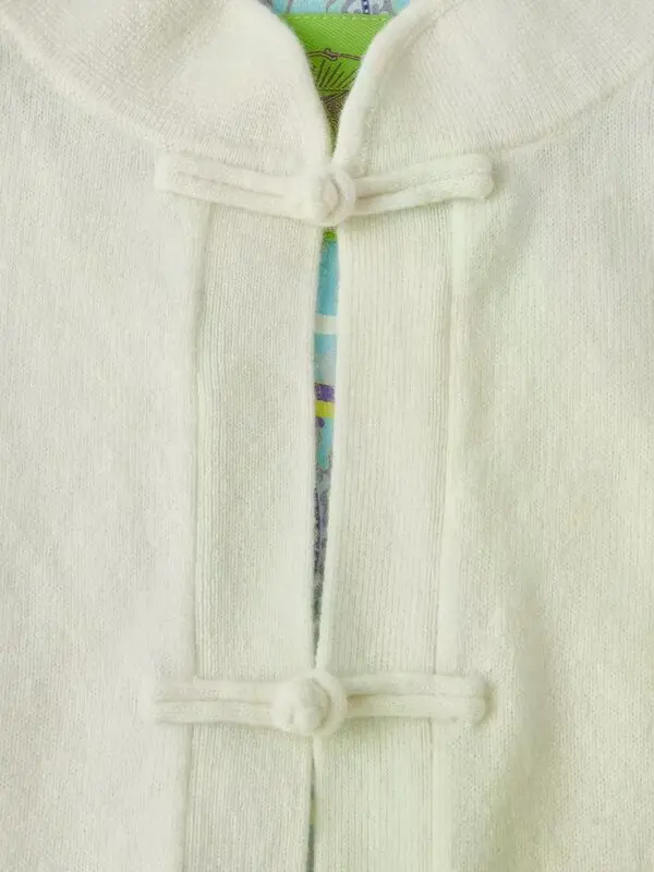 Shanghai Tang Tang Frog-fastening Cardigan