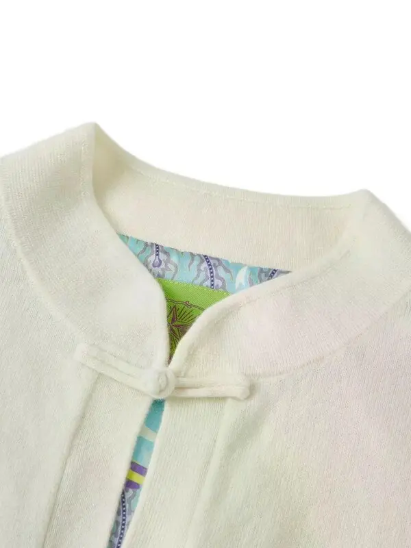 Shanghai Tang Tang Frog-fastening Cardigan