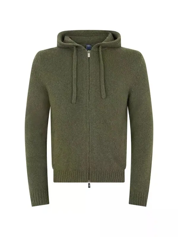 Fedeli Zip-up Hooded Sweater