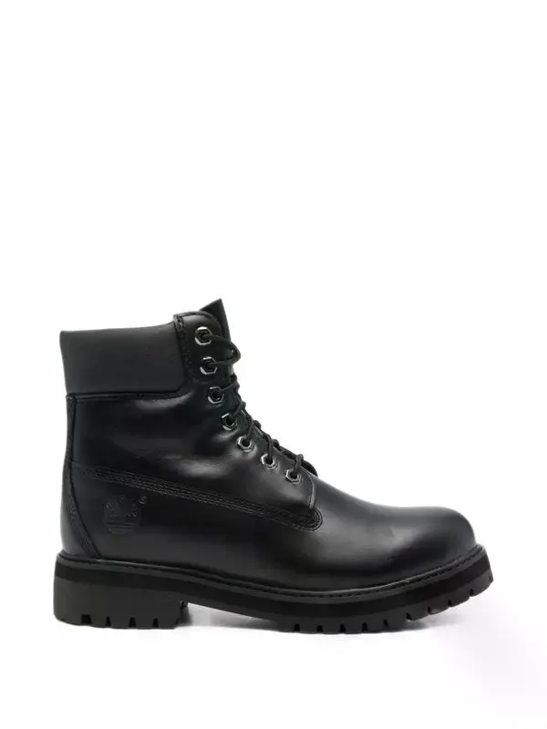 Timberland Lace-up Leather Ankle Boots - Black