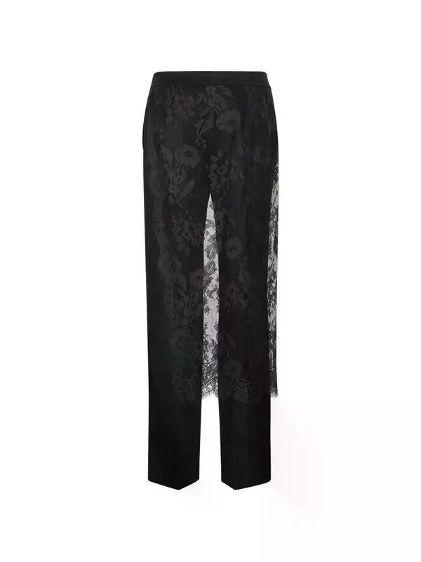 Zimmermann Valiant Lace-panelled Trousers
