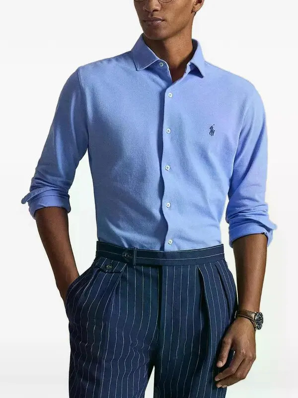Polo Ralph Lauren Logo-embroidered Button-down Shirt