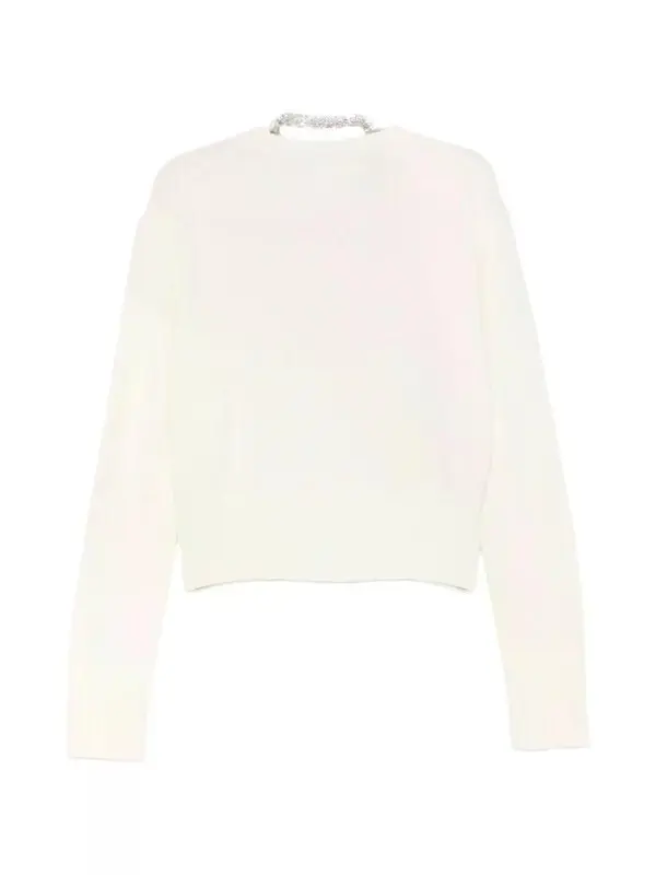 CIRCUS HOTEL Chain-embellished Sweater