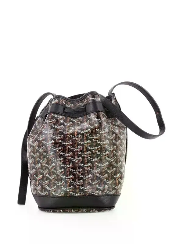 Goyard Petit Flot Coated Canvas Pm Bucket Bag