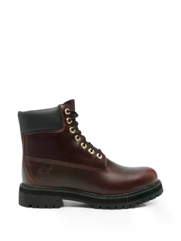 Timberland Lace-up Leather Ankle Boots - Brown