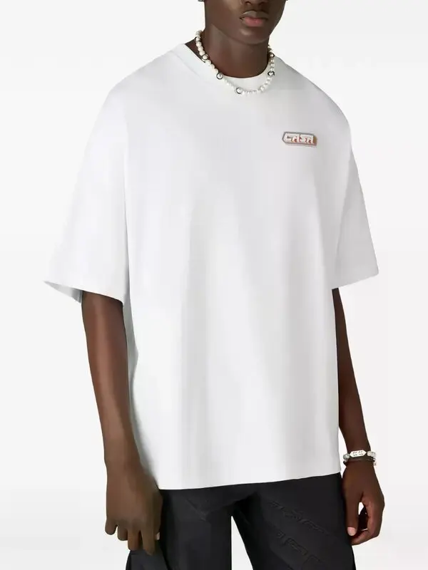 Casablanca Casa Racing Logo-patch T-shirt