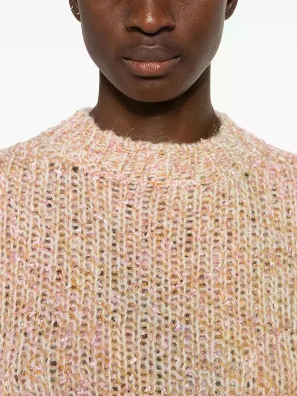 I BLUES Chunky-knit Long-sleeve Sweater