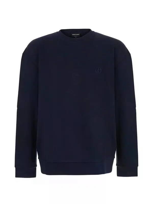 Giorgio Armani Ga Logo-embroidered Sweater