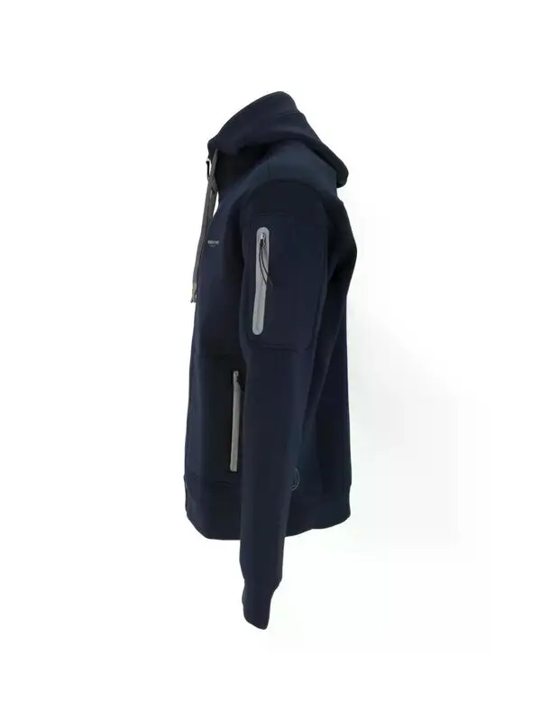 MURPHY&NYE Zip-up Rhump Hoodie - Blue