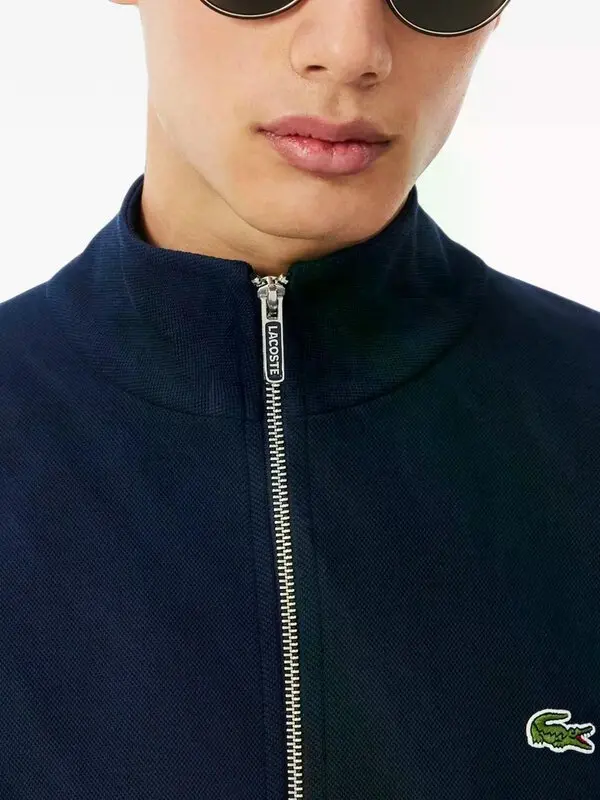 Lacoste Logo-patch Zip-up Sweatshirt