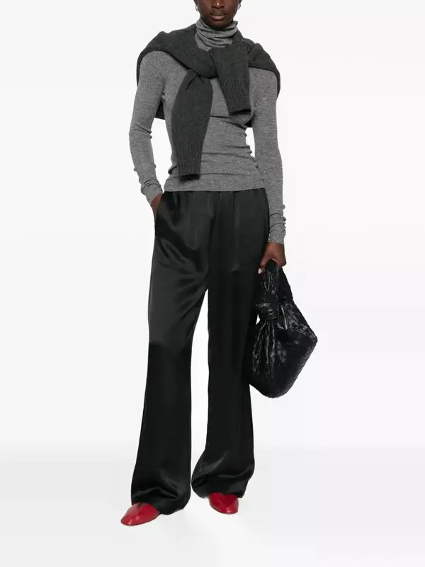 ELEH Sequin-embellished Ribbed-knit Sweater