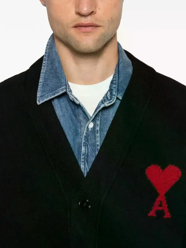 AMI Paris De Coeur Cardigan