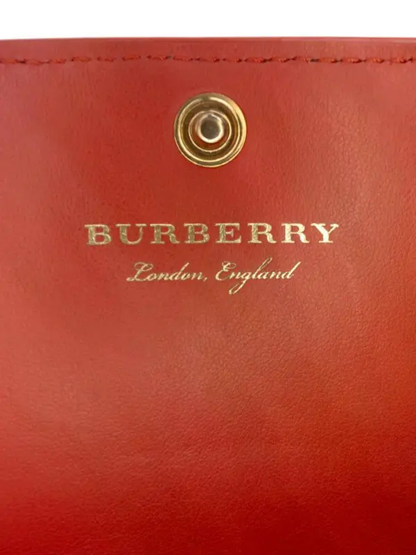 Burberry 2000-2017 House Check Coated Canvas Halton Continental Wallet Long Wallets