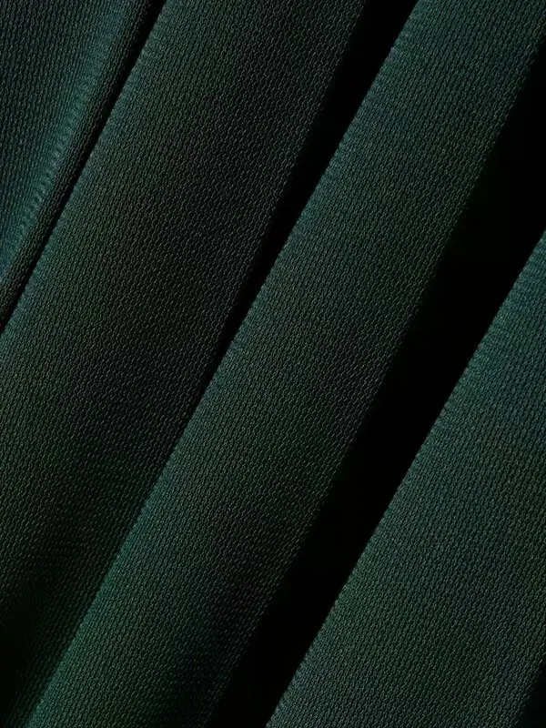 Lacoste Logo-patch Pleated Maxi Polo Dress
