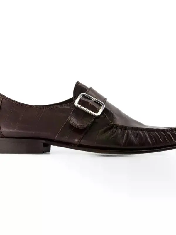 Marni Eel-effect Leather Wallabee Shoes