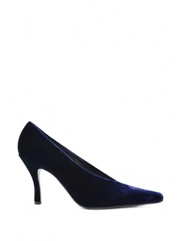 Loulou De Saison Josie Velvet Pumps