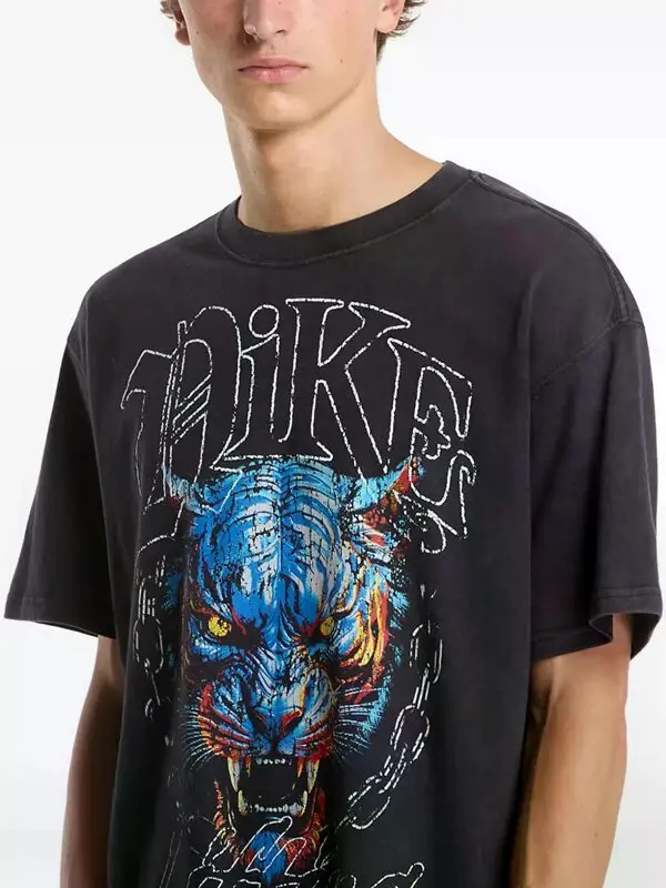 Nike Tiger-print T-shirt - Black