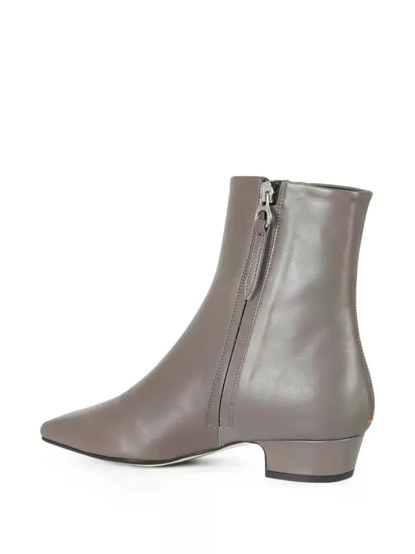 AeydĒ Lilia Square-toe Ankle Boots