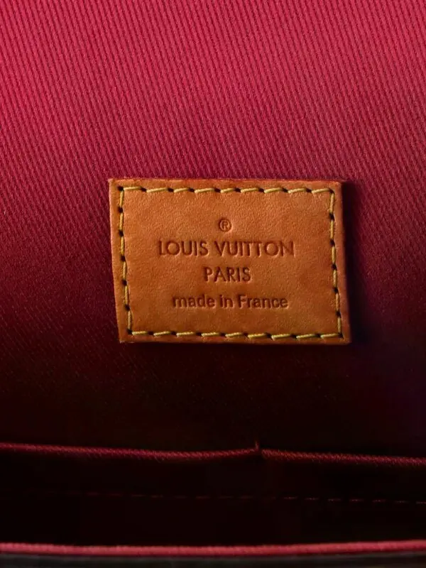 LOUIS VUITTON Cluny Top Handle Bag Monogram Canvas Bb Satchel