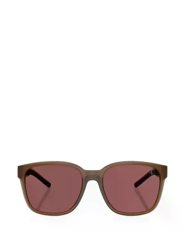 SCUDERIA FERRARI Squared-frame Sunglasses - Brown