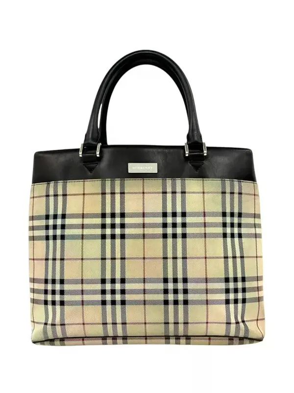 Burberry 2000-2010 House Check Handbag