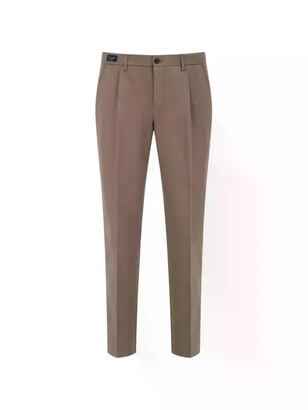 Paul & Shark Pleated-detail Tailored Trousers - Neutrals