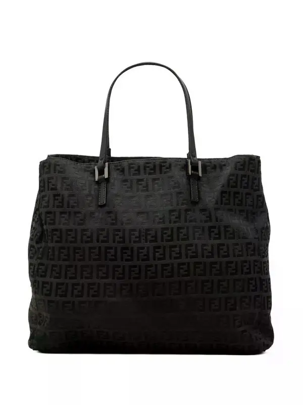 Fendi 2000-2010 Zucchino Canvas Tote Bag