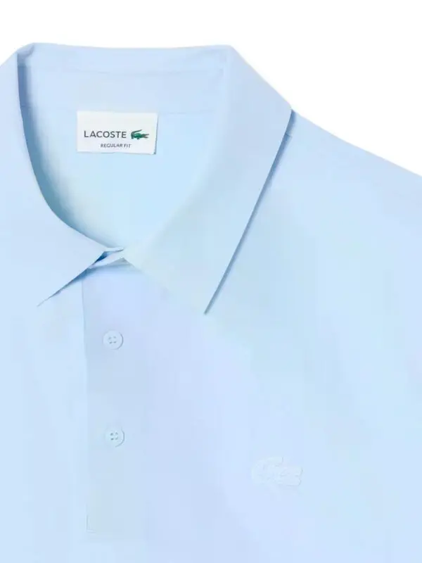 Lacoste Logo-patch Short-sleeve Polo Shirt - Blue