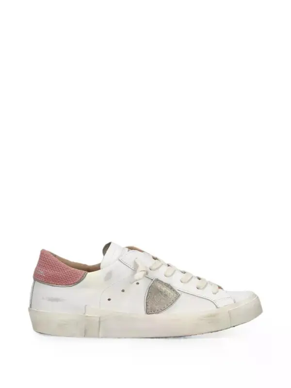 Philippe Model Prsx Low Leather Sneakers
