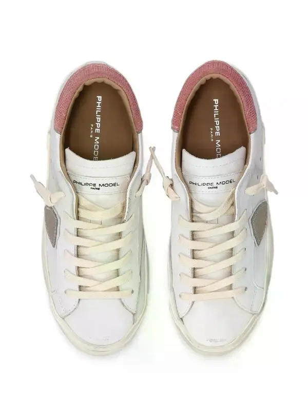 Philippe Model Prsx Low Leather Sneakers