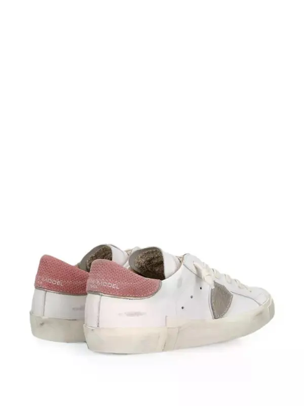 Philippe Model Prsx Low Leather Sneakers