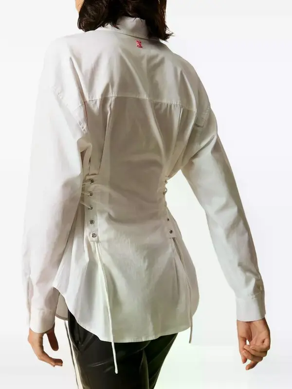 TWINSET X Myfo Poplin Shirt With Ties