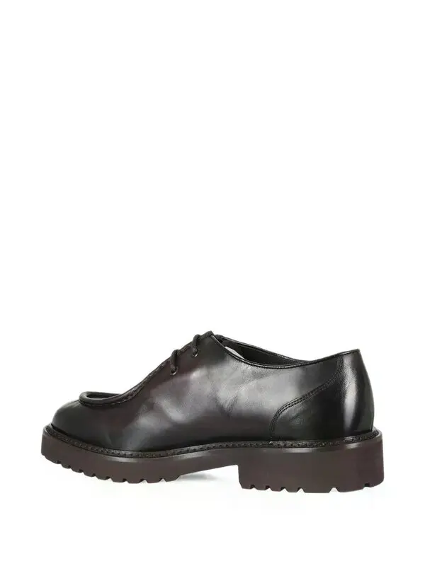 DOUCAL'S Chunky-sole Calf Leather Derby Shoes
