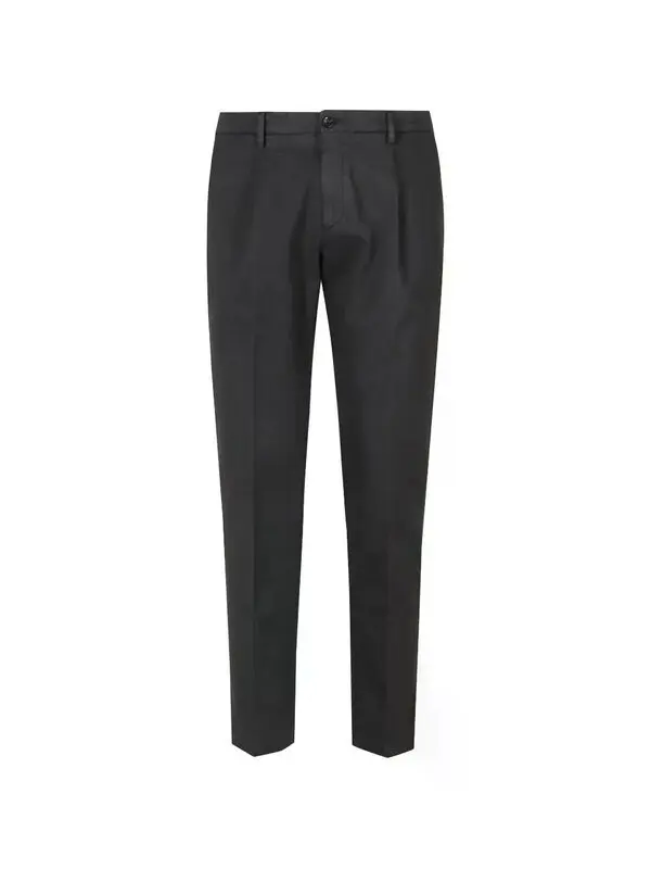 BRIGLIA 1949 Tiberio Pleated Cotton Trousers