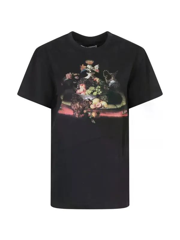 VIVIENNE WESTWOOD Still Life Orb Crew-neck T-shirt - Black