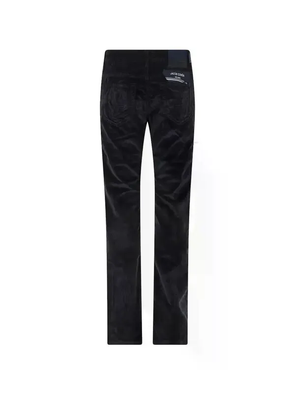 Jacob Cohen Bard Corduroy-effect Straight-leg Trousers