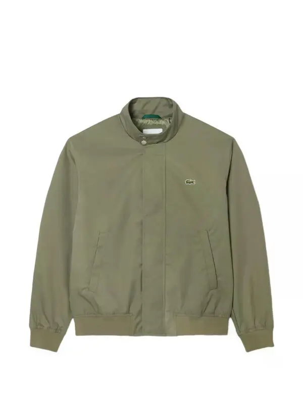 Lacoste Logo-patch Zip-up Bomber Jacket