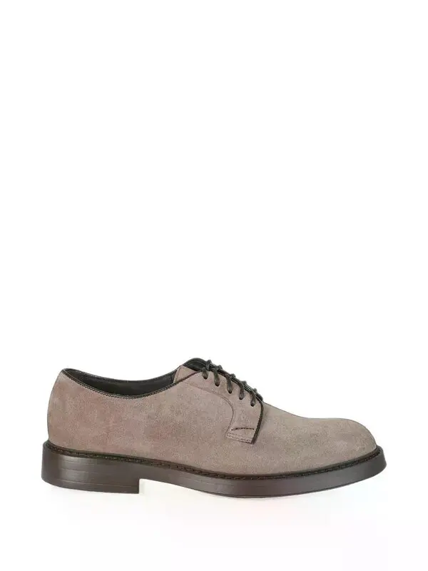 DOUCAL'S Calf Suede Derby Shoes
