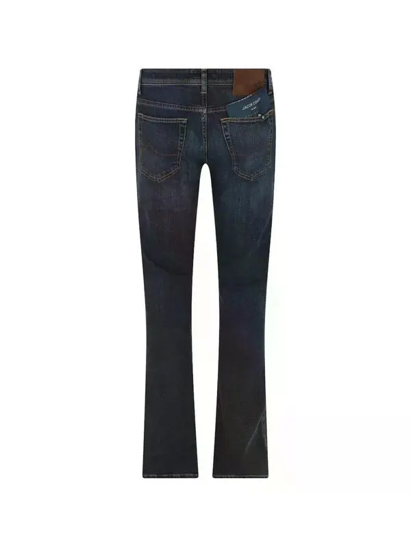 Jacob Cohen Bard Faded-effect Straight-leg Jeans