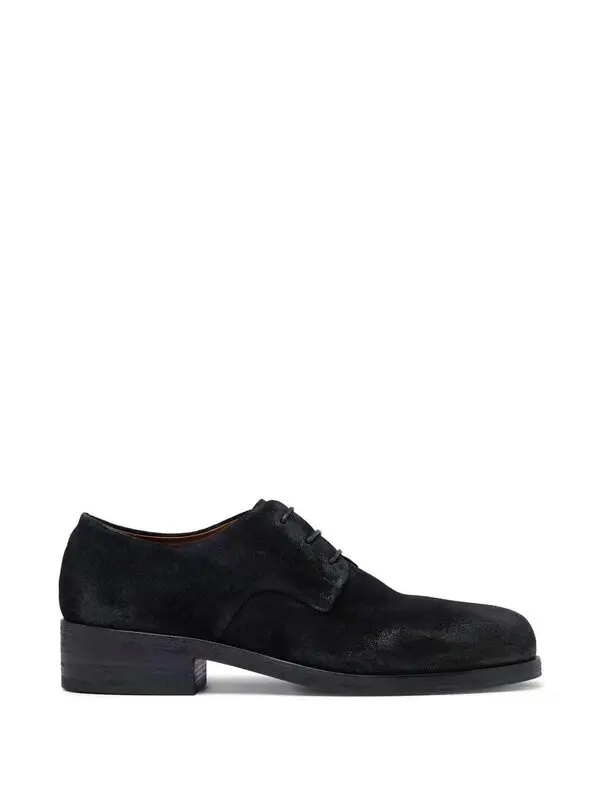 Marsèll Gnocco Suede Derby Shoes - Blue