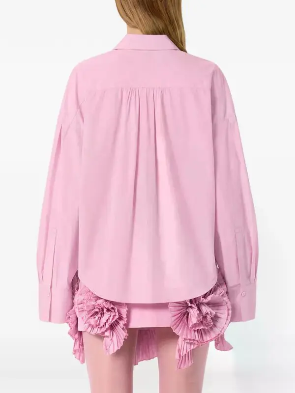 Blumarine Rose-embellished Shirt