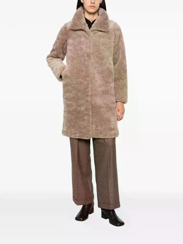 BOMBOOGIE Sherpa Fleece Coat
