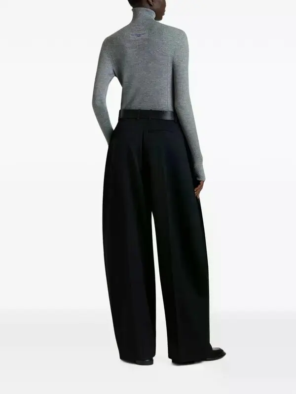 Givenchy Turtleneck Sweater In Wool And Silk