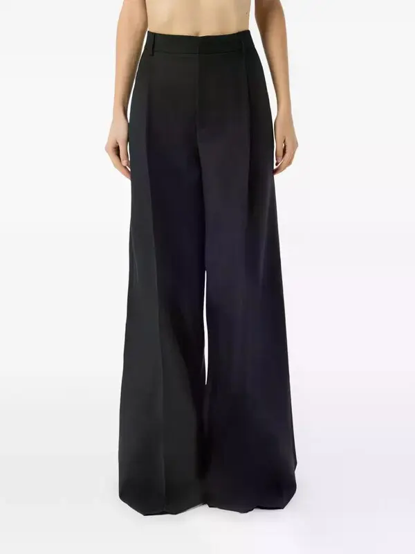 Blumarine Pleated Palazzo Pants